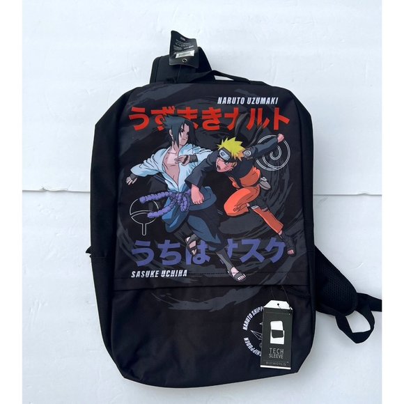 Bioworld | Accessories | Naruto Anime Cartoon Naruto Sasuke Character ...